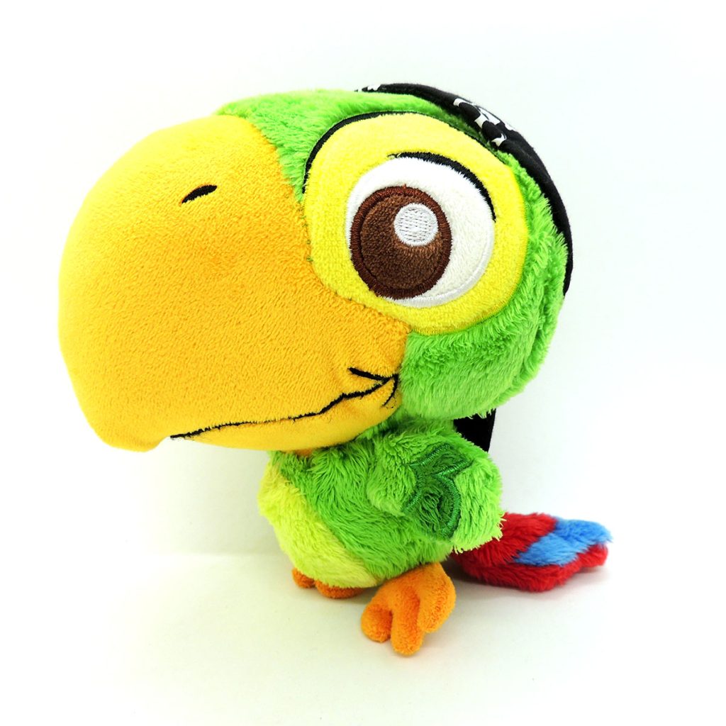 Jake And The Never Land Pirates Skully Loro Peluche Disney - Madtoyz
