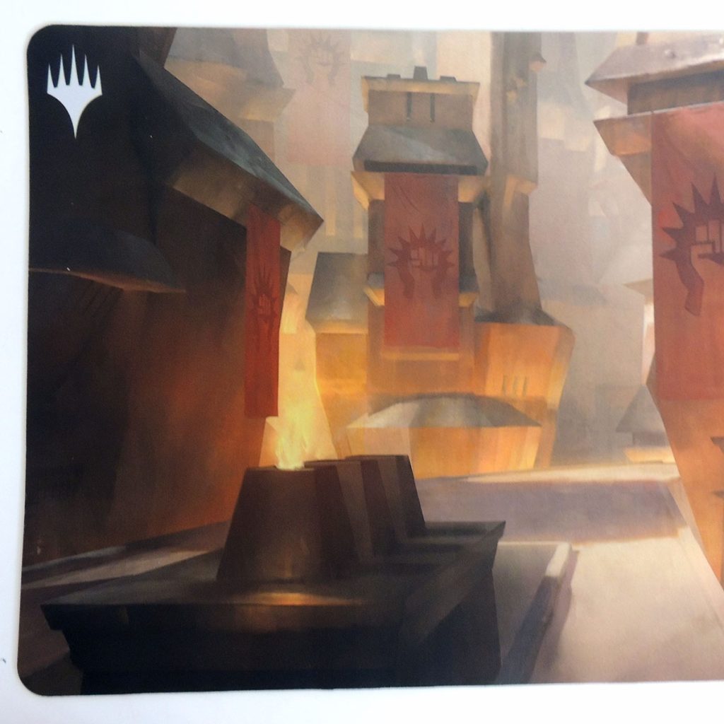 MTG Playmat Ravnica Boros Sacred Foundry Ultra Pro - Madtoyz