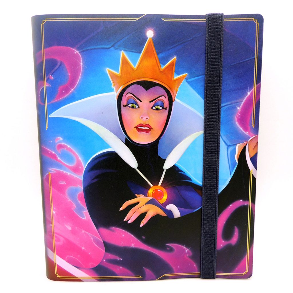 Disney Lorcana Binder 4 Pocket LoreBook Maleficent - Madtoyz