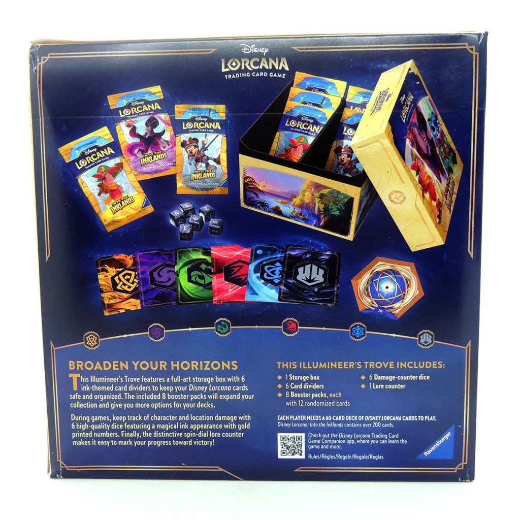 Disney Lorcana Illumineer Trove Bundle Into the Inklands - Madtoyz