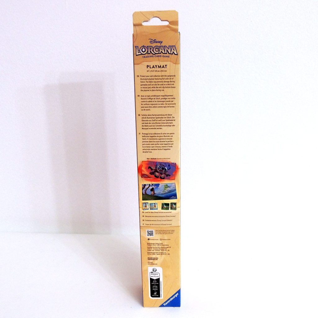 Disney Lorcana Into the Inklands Playmat Stitch Ravensburger - Madtoyz