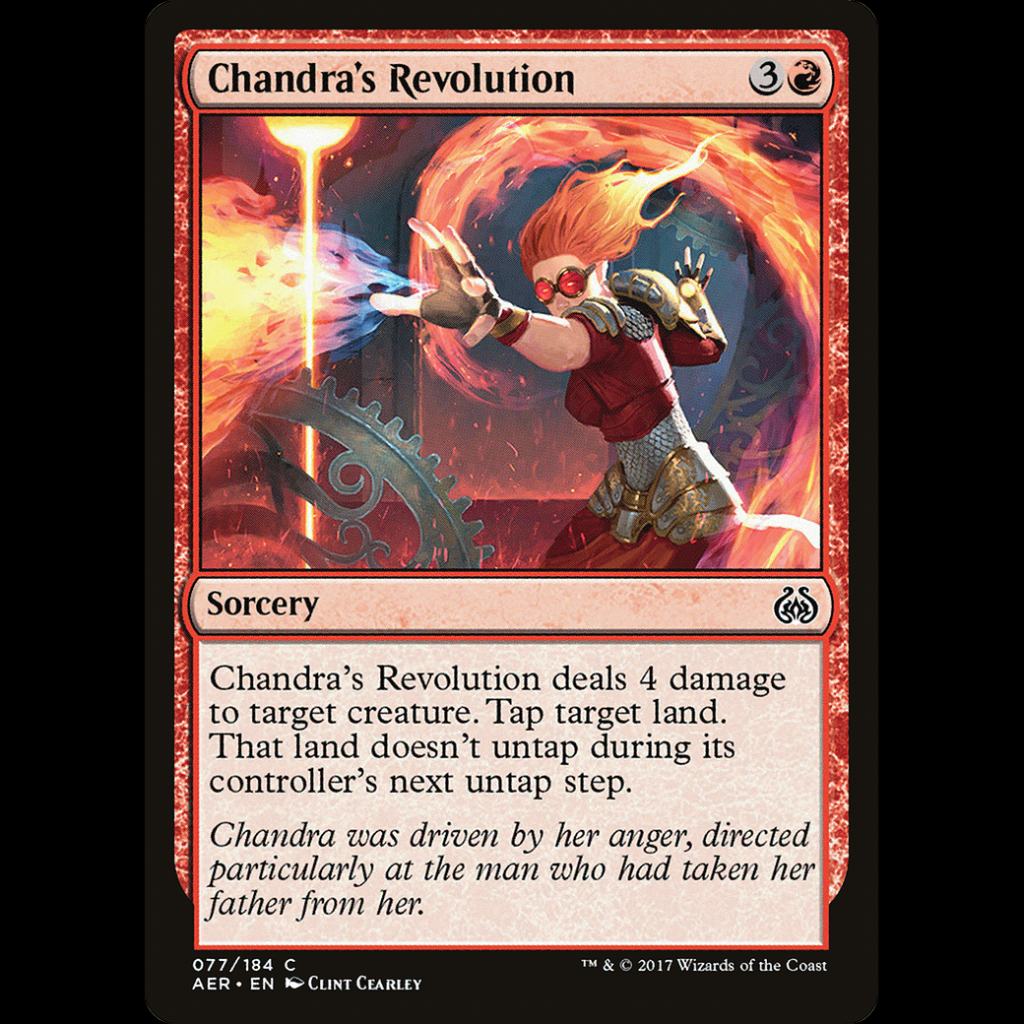 MTG Chandra's Revolution Aether Revolt aer#77 - Madtoyz