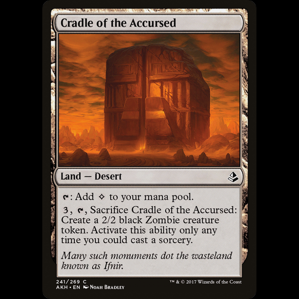 MTG Cradle of the Accursed Amonkhet akh#241 - Madtoyz
