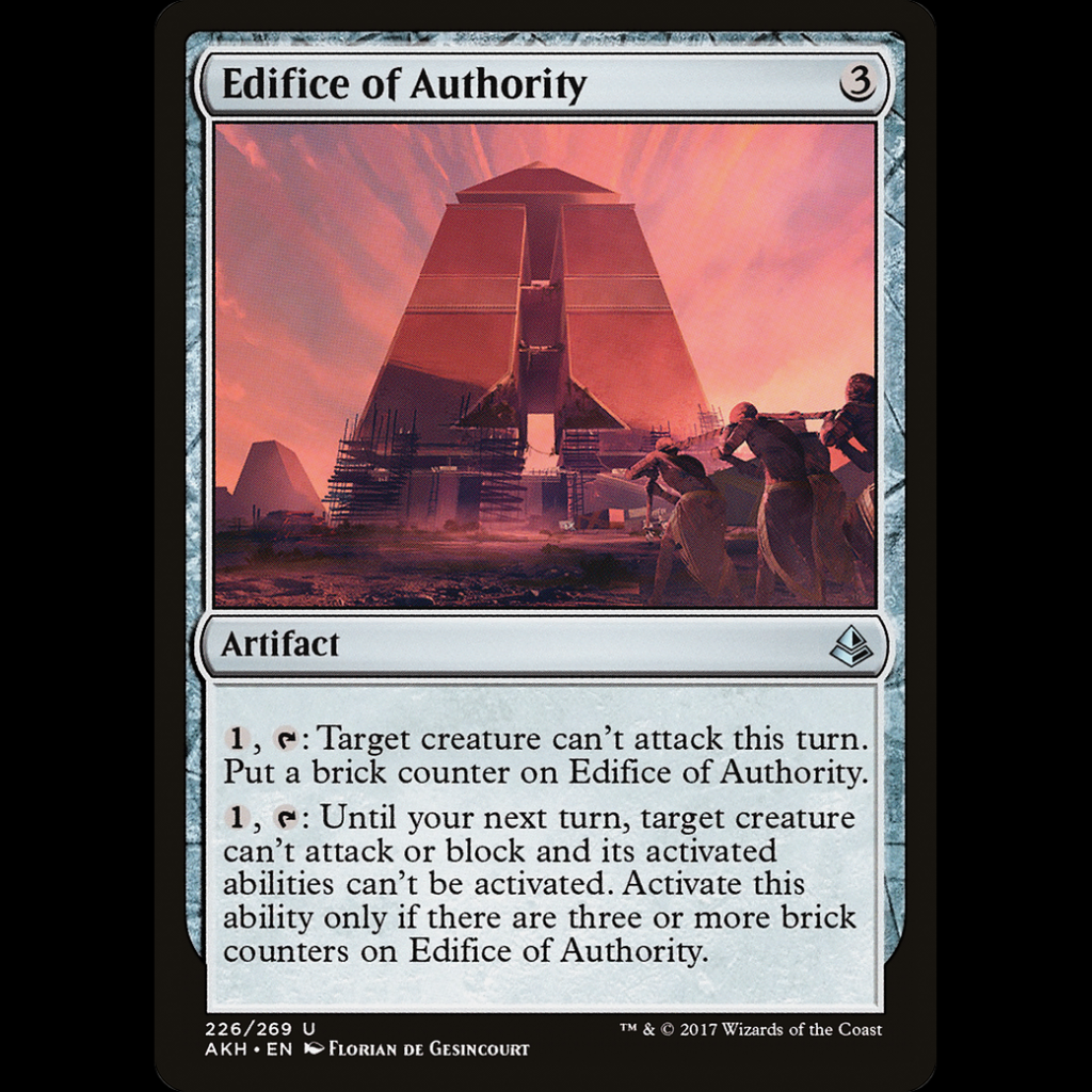 MTG Edifice of Authority Amonkhet akh#226 - Madtoyz