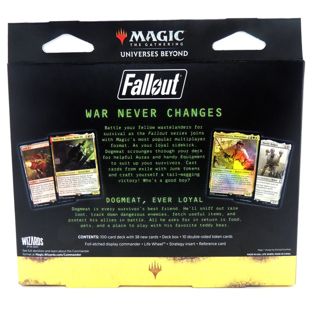 MTG Fallout Commander Deck Scrappy Survivors - Madtoyz