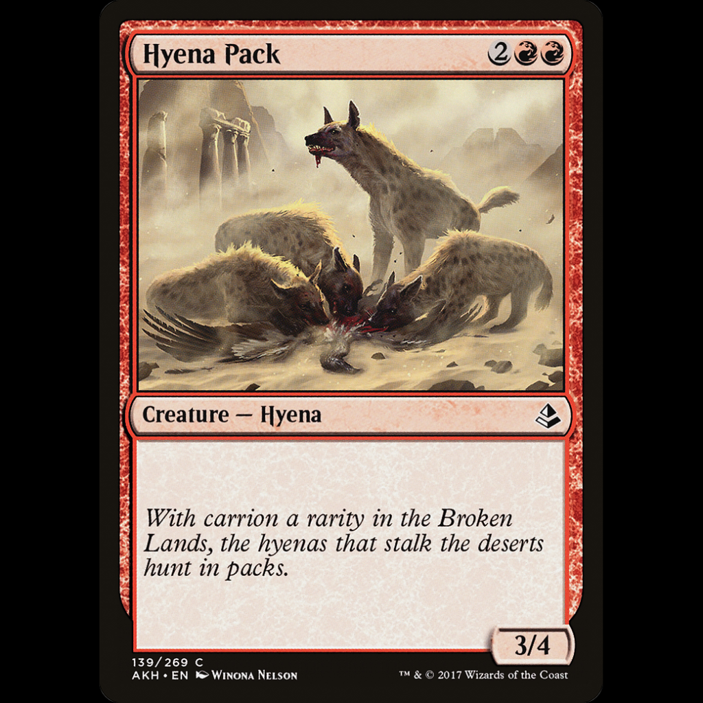 MTG Hyena Pack Amonkhet - Madtoyz