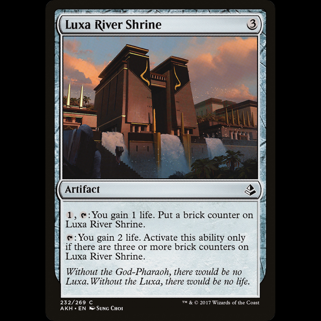 MTG Luxa River Shrine Amonkhet akh#232 - Madtoyz