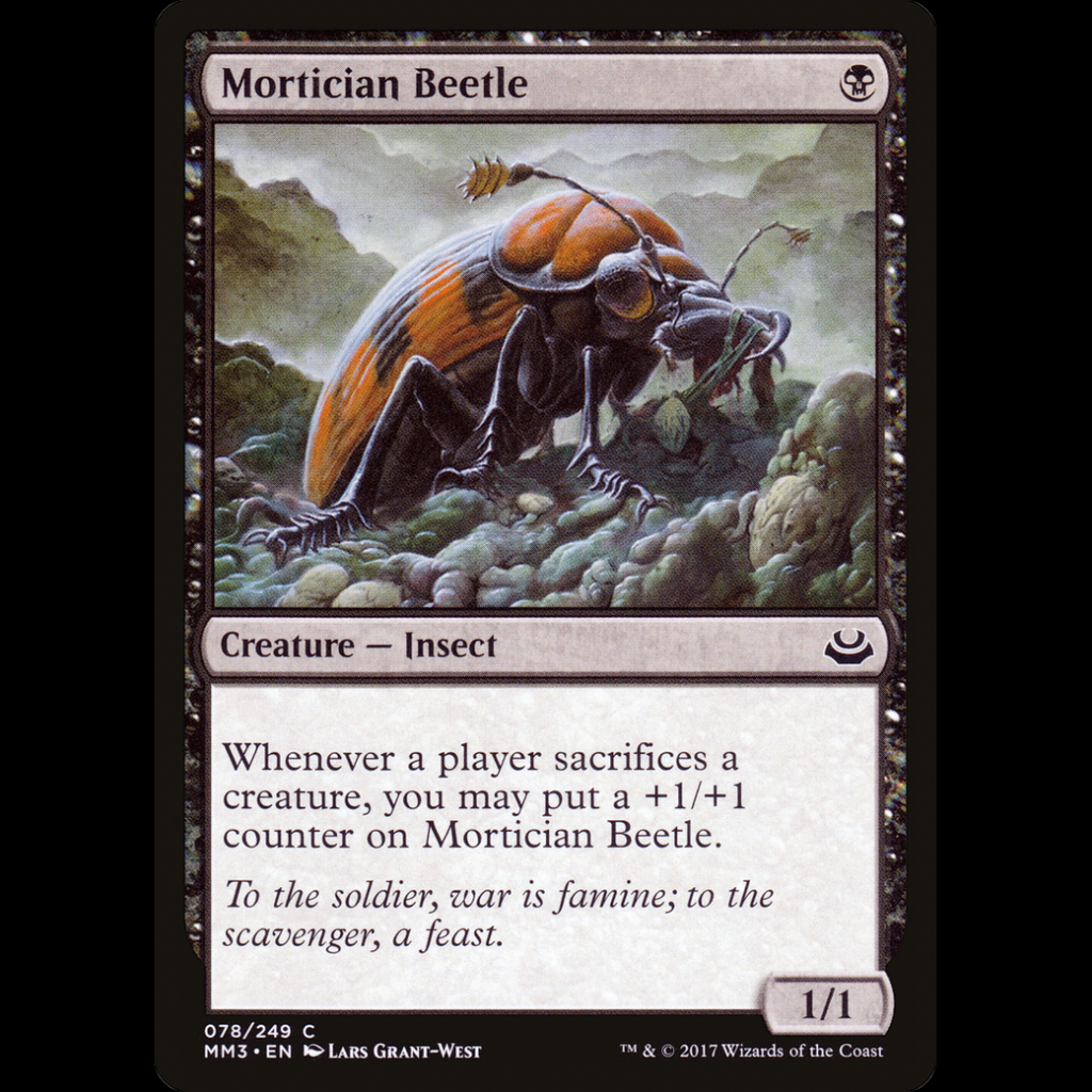 MTG Mortician Beetle Modern Masters 2017 - Madtoyz