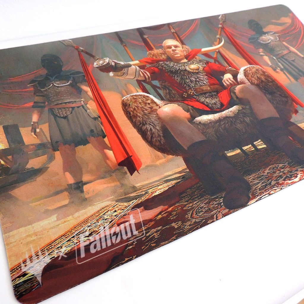 MTG Playmat Fallout Hail Caesar, Legion’s Emperor Ultra Pro - Madtoyz
