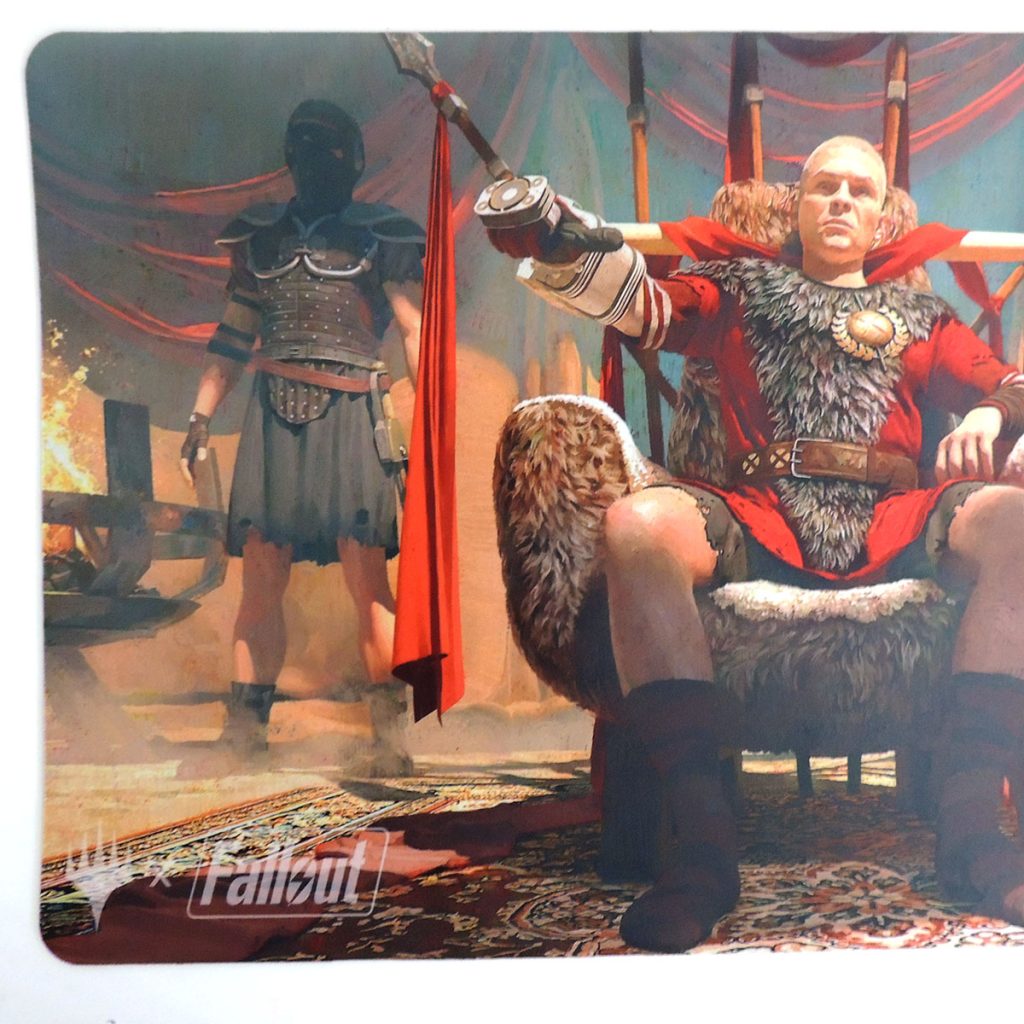 MTG Playmat Fallout Hail Caesar, Legion’s Emperor Ultra Pro - Madtoyz