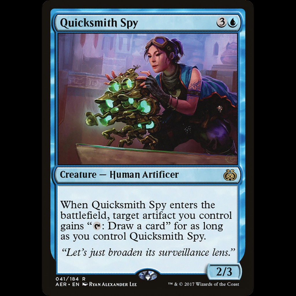 MTG Quicksmith Spy Aether Revolt aer#41 - Madtoyz