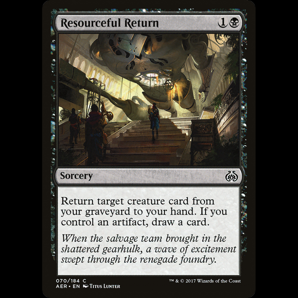 MTG Resourceful Return Aether Revolt - Madtoyz
