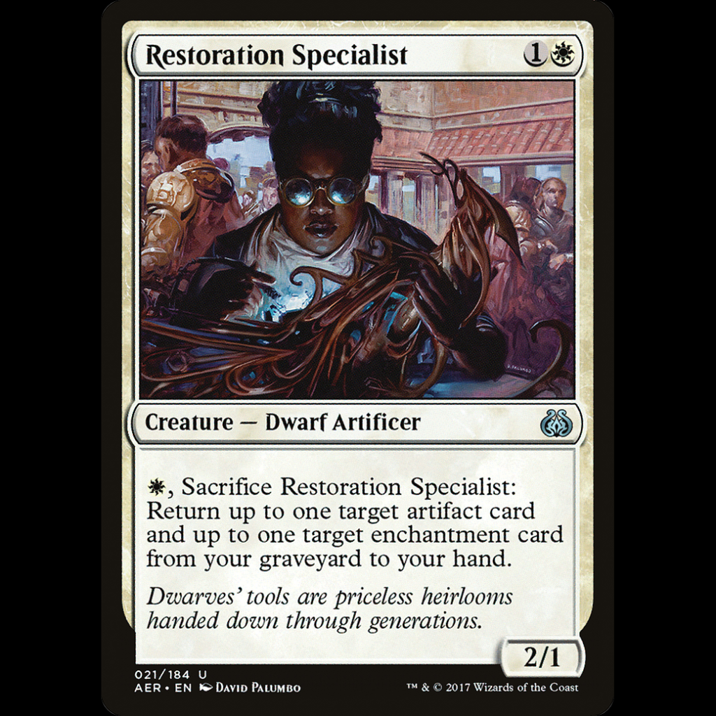MTG Restoration Specialist Aether Revolt aer#21 - Madtoyz