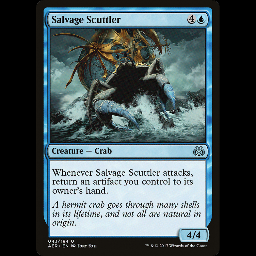 MTG Salvage Scuttler Aether Revolt aer#43 - Madtoyz
