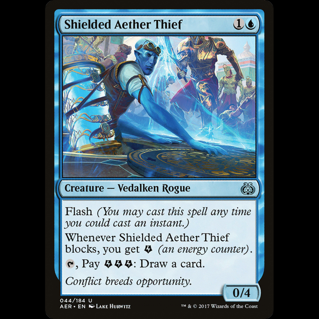 MTG Shielded Aether Thief Aether Revolt aer#44 - Madtoyz