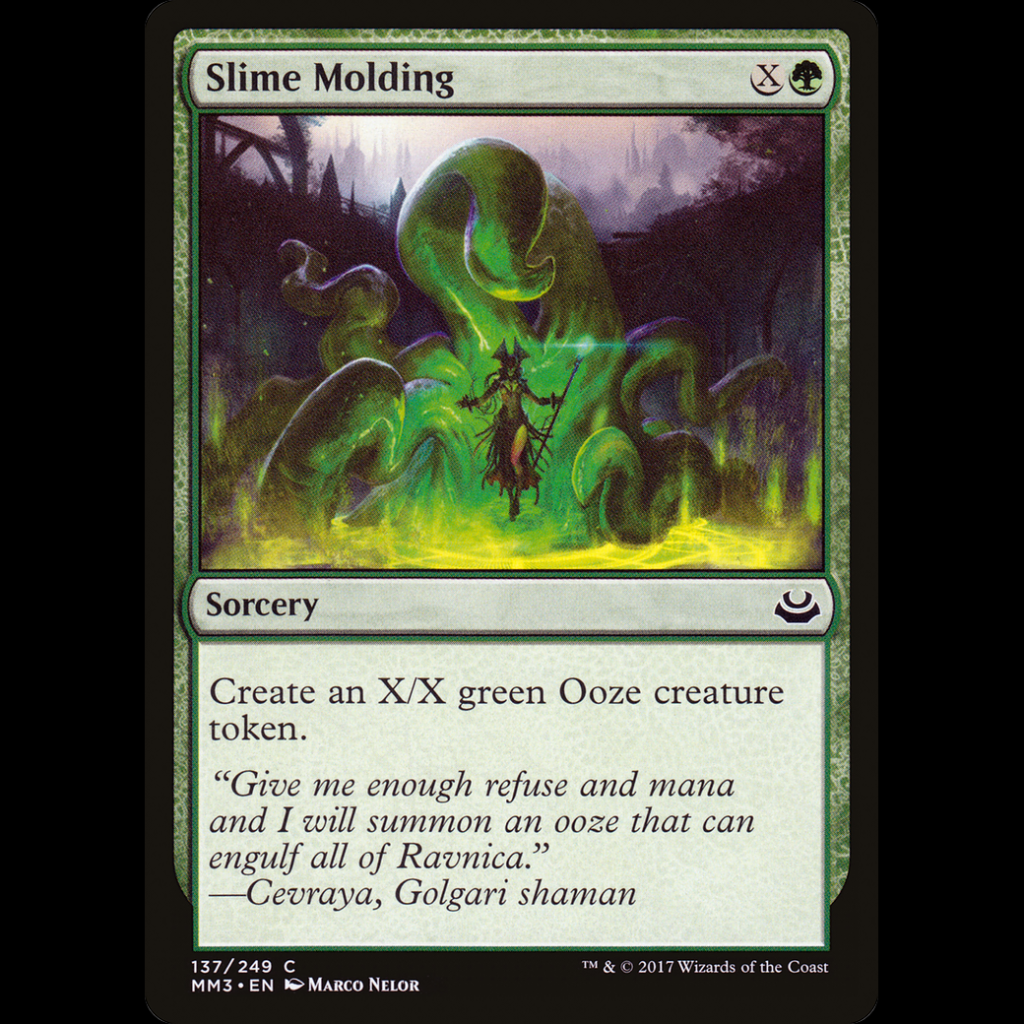 MTG Slime Molding Modern Masters 2017 mm3#137 - Madtoyz