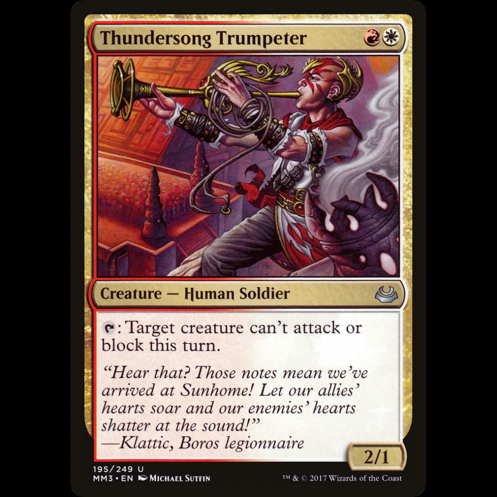 MTG Thundersong Trumpeter Modern Masters 2017 mm3#195 - Madtoyz