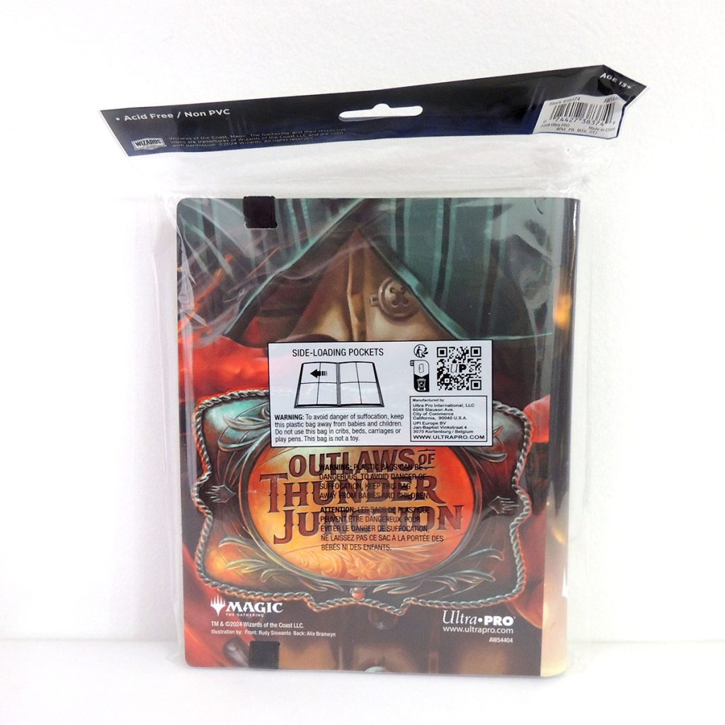 MTG Binder 4 Pocket Outlaws Thunder Ultra Pro - Madtoyz