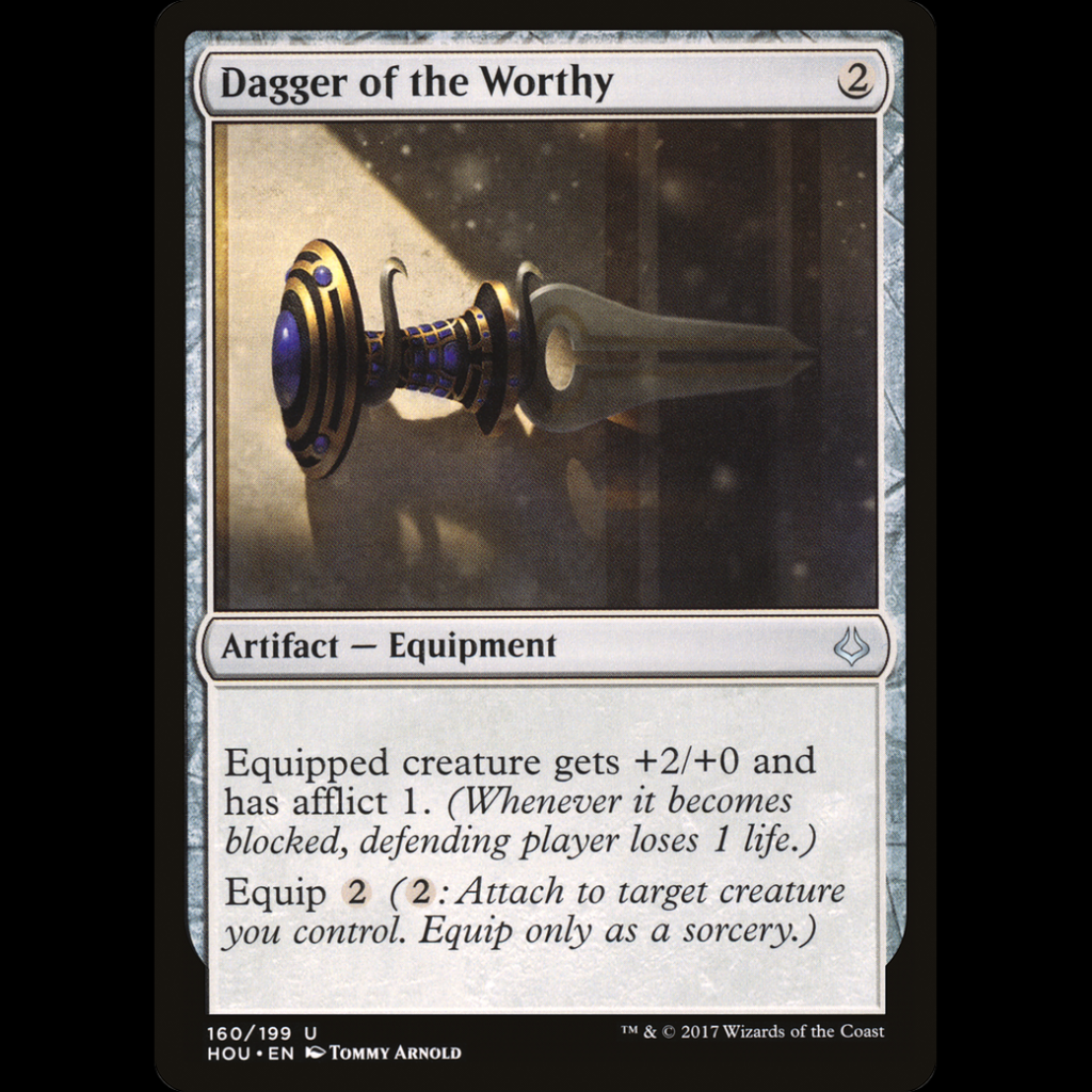 MTG Dagger of the Worthy Hour of Devastation - Madtoyz