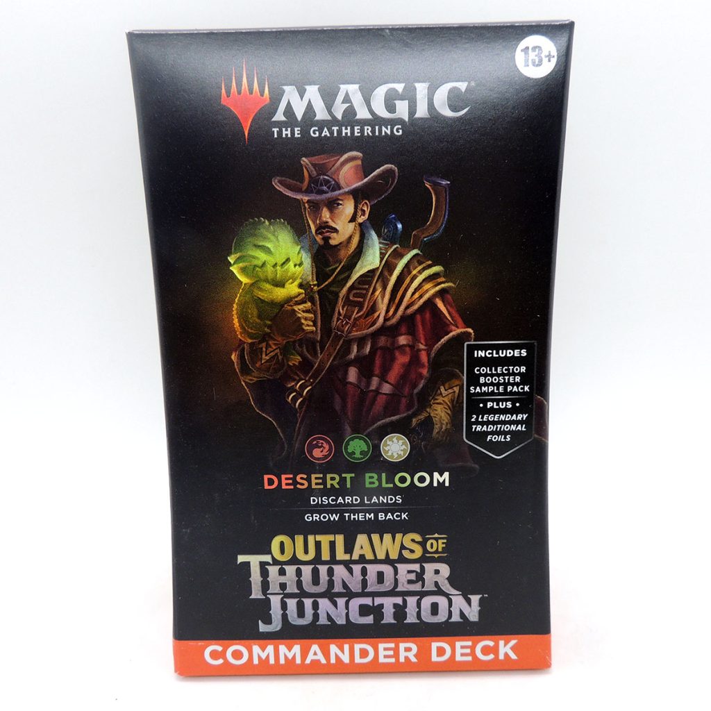 MTG Outlaws of Thunder Junction Deck Desert Bloom Commander - Madtoyz