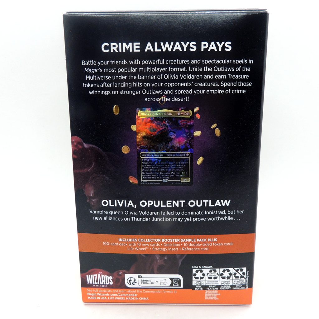 MTG Outlaws of Thunder Junction Deck Most Wanted Commander - Madtoyz