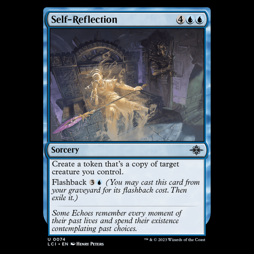 MTG Self-Reflection The Lost Caverns of Ixalan lci#74 - Madtoyz