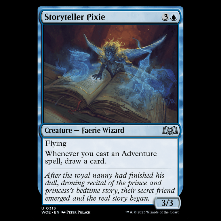 MTG Storyteller Pixie Wilds of Eldraine woe#313 - Madtoyz