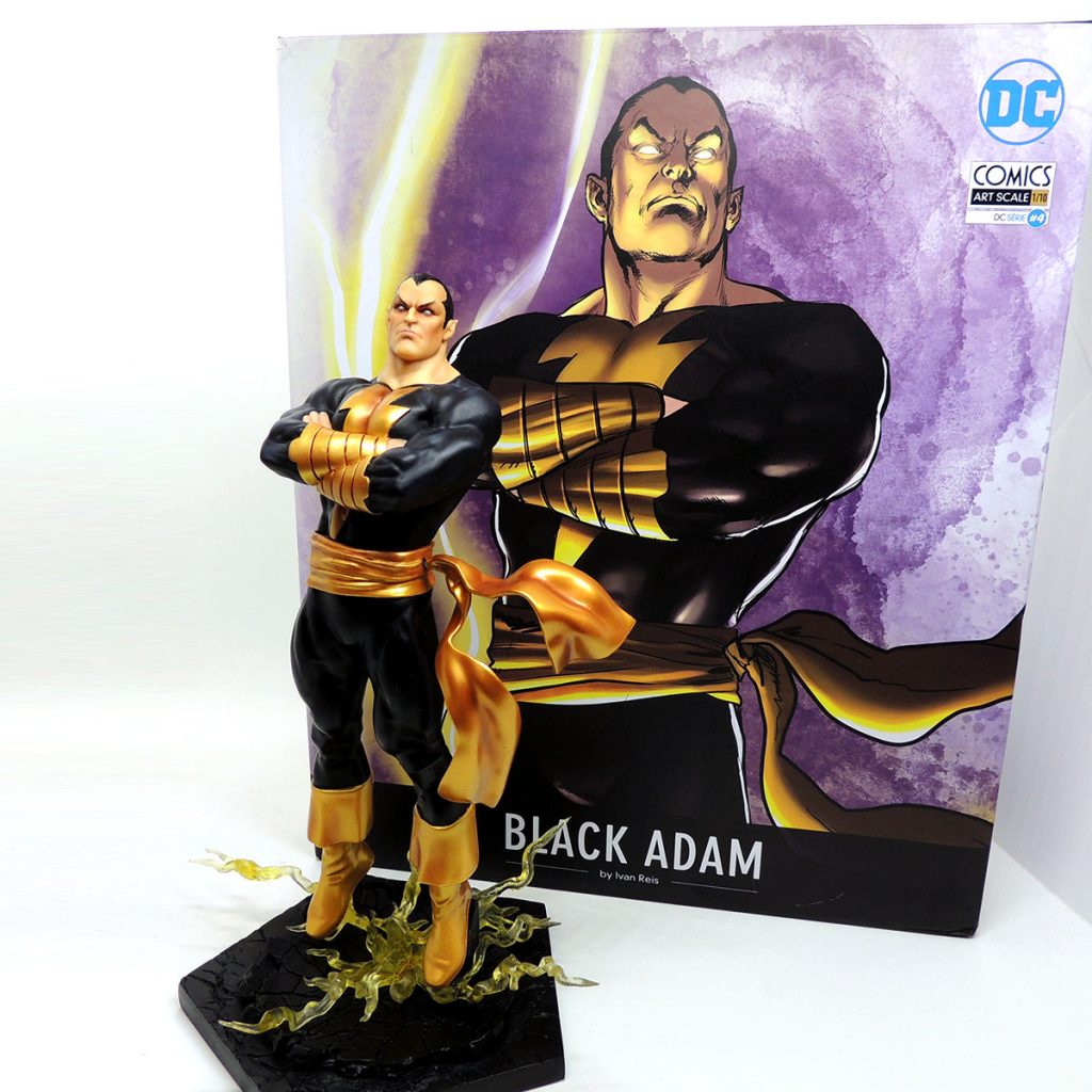Black Adam Statue 26cm Ivan Reis Iron Studios DC Comics - Madtoyz