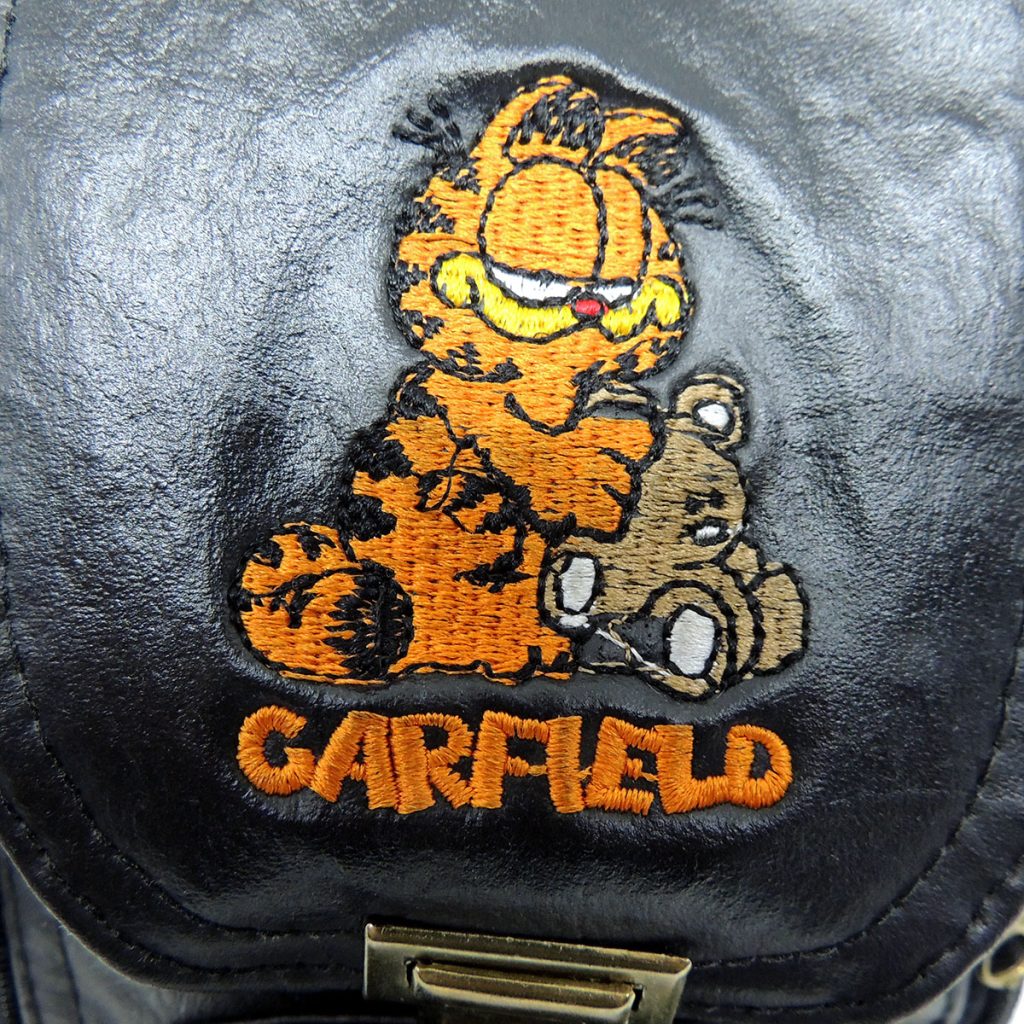 Garfield Mochila Cuerina Vintage Bootleg - Madtoyz