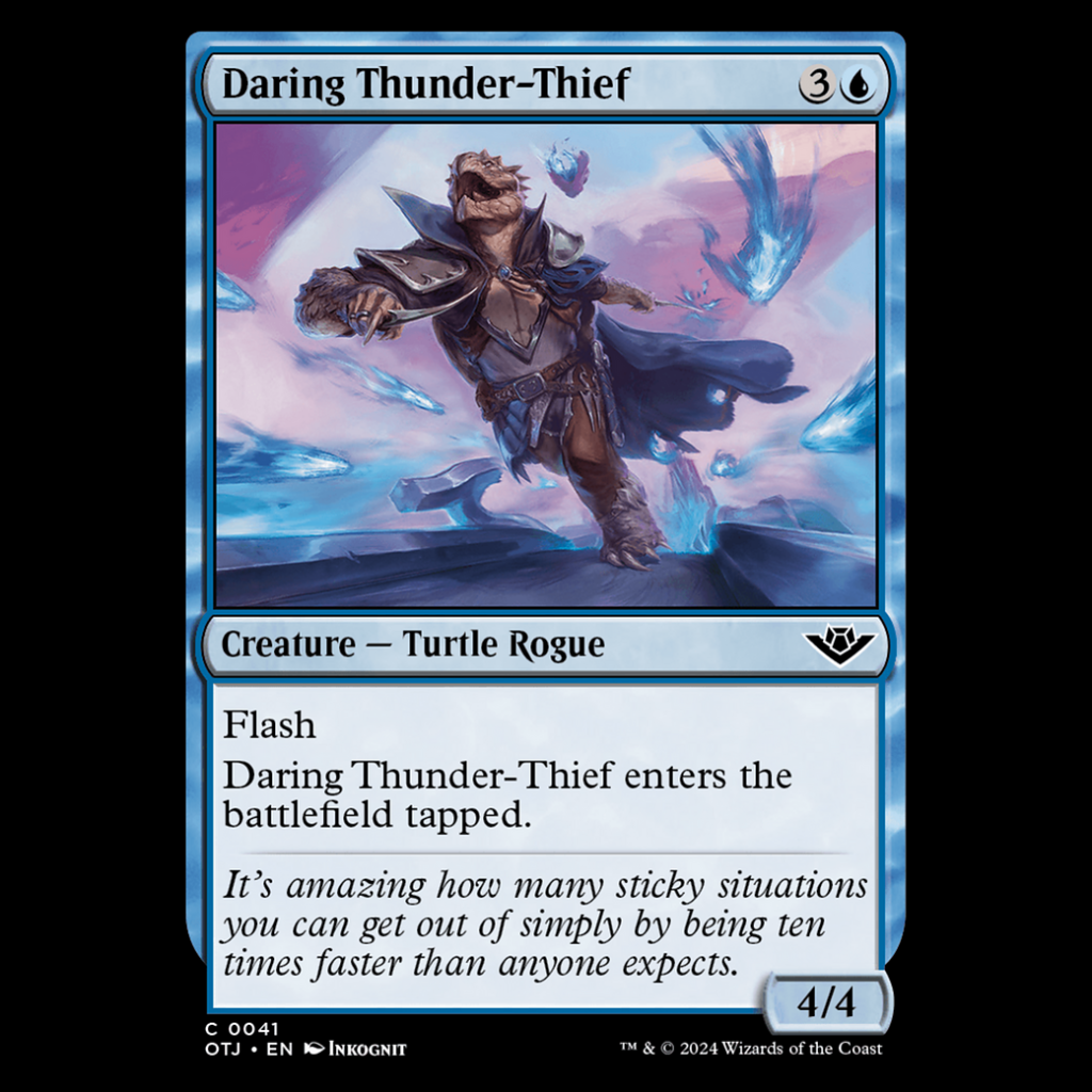 MTG Daring Thunder-Thief Outlaws of Thunder Junction otj#41 - Madtoyz