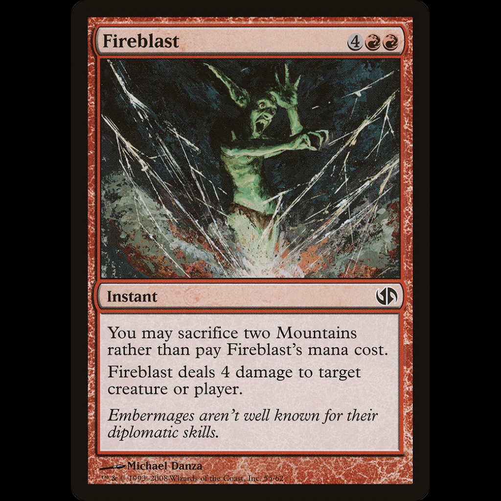 MTG Fireblast Duel Decks: Jace vs. Chandra - JP dd2#55 - Madtoyz