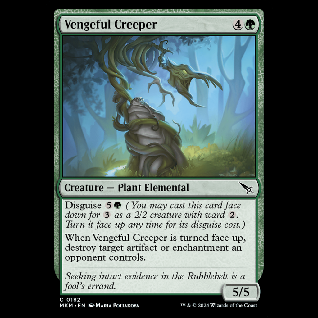 MTG Vengeful Creeper Murders at Karlov Manor mkm#182 - Madtoyz
