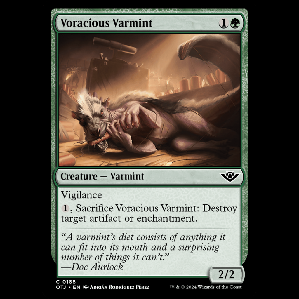 MTG Voracious Varmint Outlaws of Thunder Junction - Madtoyz