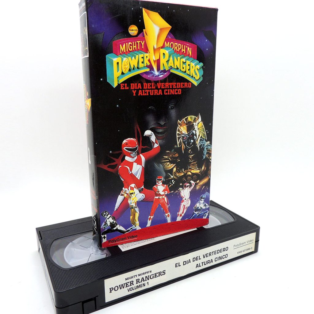 Power Rangers VHS El Dia del Vertedero Altura Cinco - Madtoyz
