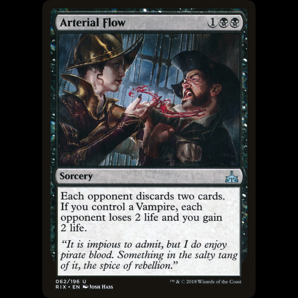 MTG Succión arterial (Arterial Flow) Rivals of Ixalan rix#62 - Madtoyz