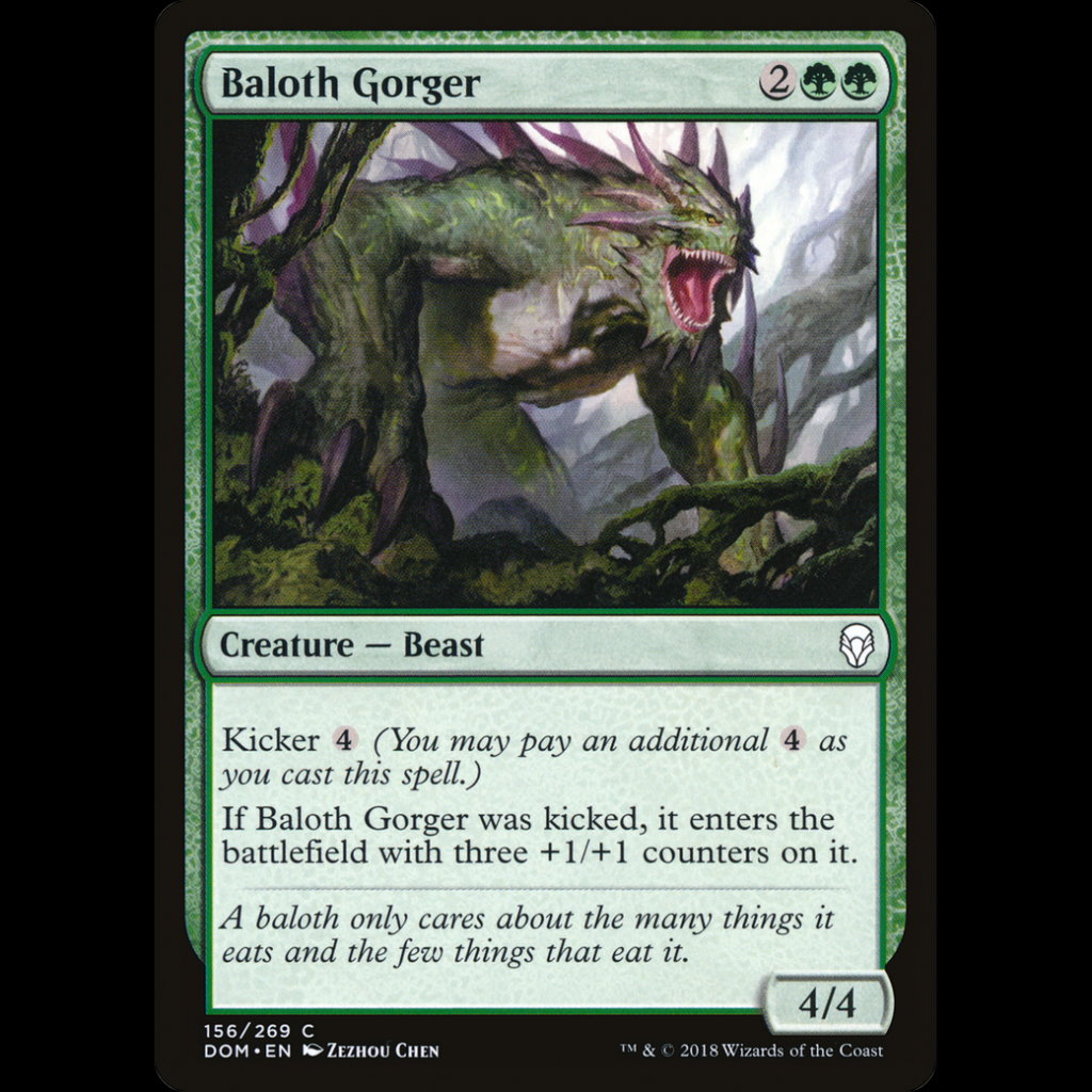 MTG Baloth Gorger Dominaria dom#156 - Madtoyz