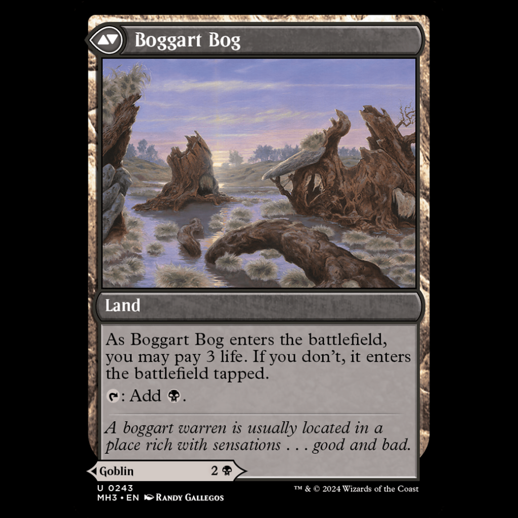 MTG Boggart Trawler // Boggart Bog Modern Horizons 3 mh3#243 - Madtoyz