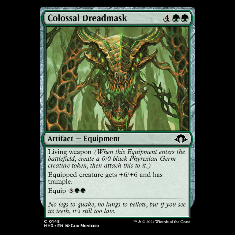 MTG Colossal Dreadmask Modern Horizons 3 mh3#148 - Madtoyz