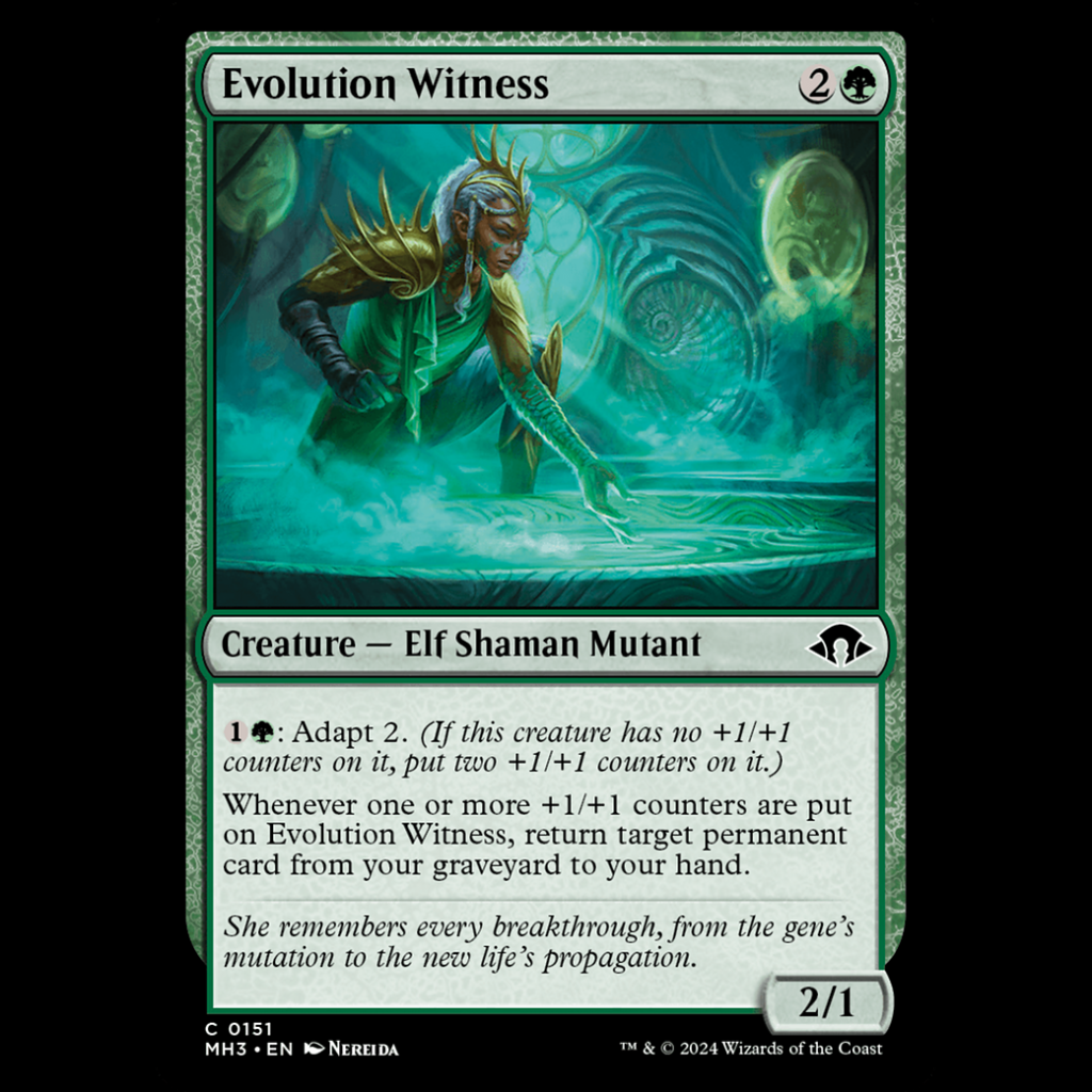 MTG Evolution Witness Modern Horizons 3 mh3#151 - Madtoyz