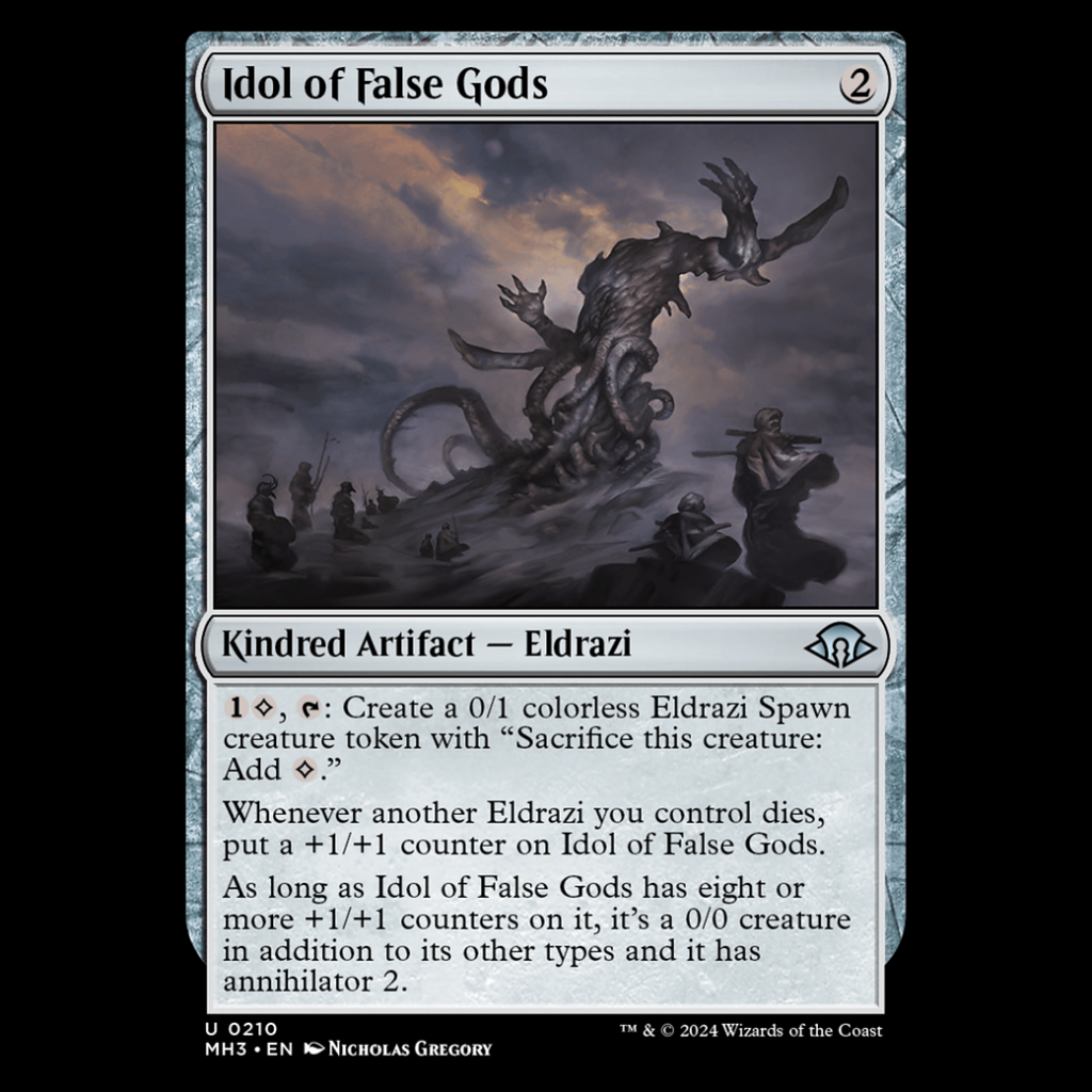 MTG Idol of False Gods Modern Horizons 3 mh3#210 - Madtoyz