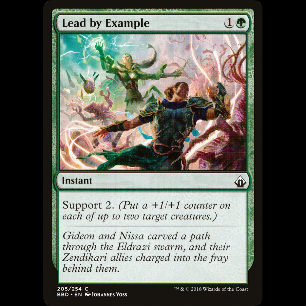 MTG Lead by Example Battlebond bbd#205 - Madtoyz
