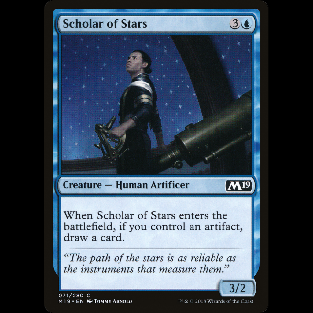 MTG Scholar of Stars Core Set 2019 m19#71 - Madtoyz