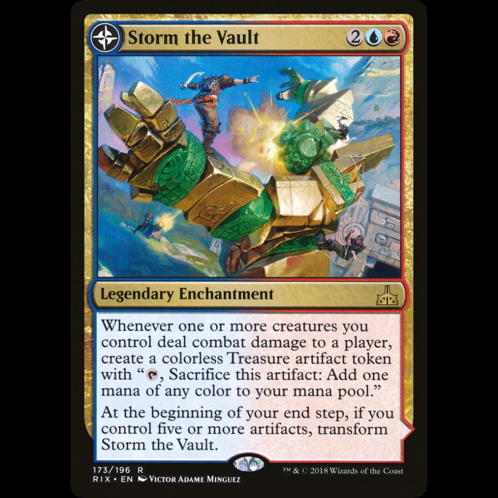 MTG Asaltar la bóveda del tesoro // Bóveda del tesoro de Catlacán ...