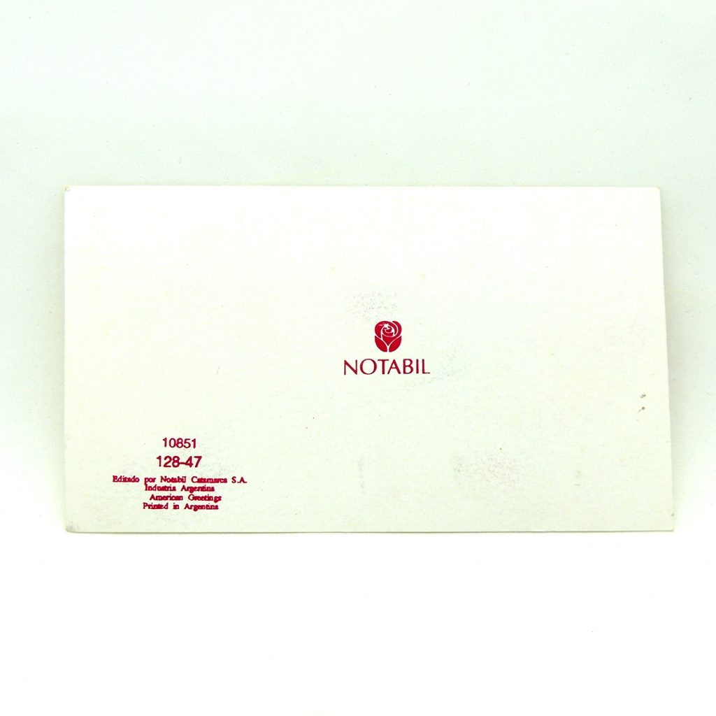 Notabil Tarjeta Luna American Greetings Stationery Argentina - Madtoyz