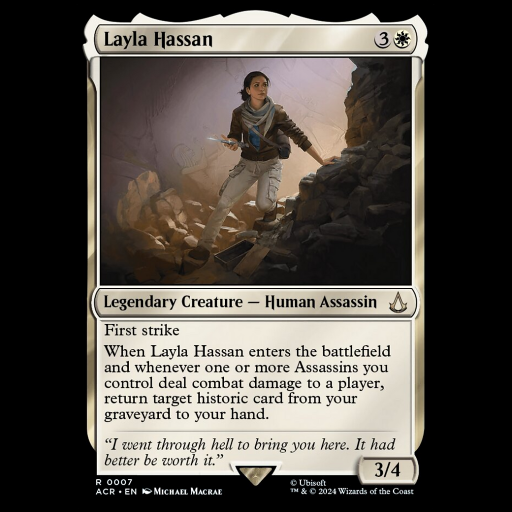 MTG Layla Hassan Assassin's Creed acr#7 - Madtoyz