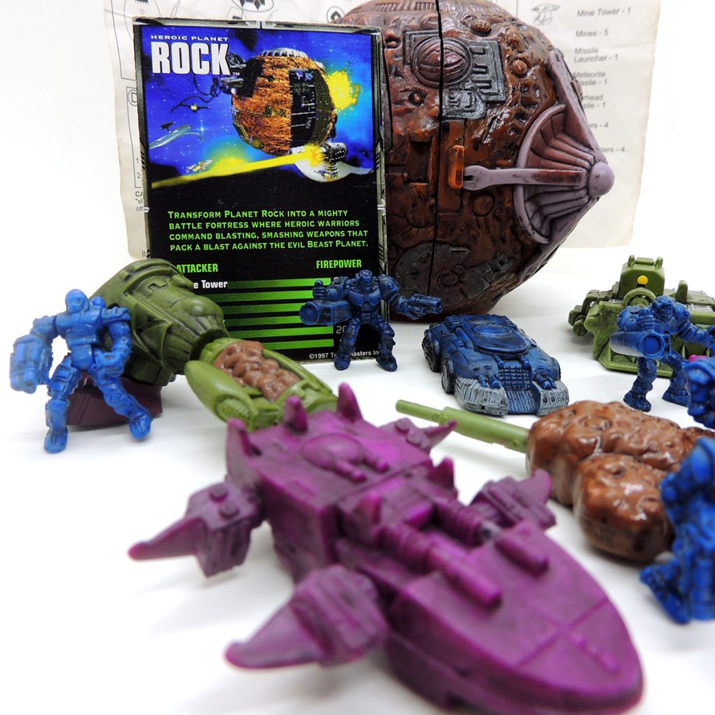 War Planets Heroic Planet Rock Trendmasters 90s - Madtoyz