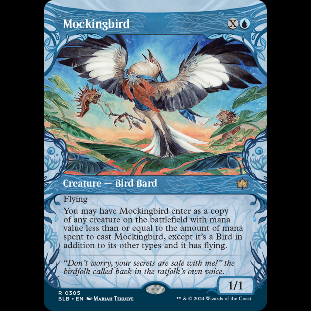 MTG Mockingbird Bloomburrow blb#305 - Madtoyz