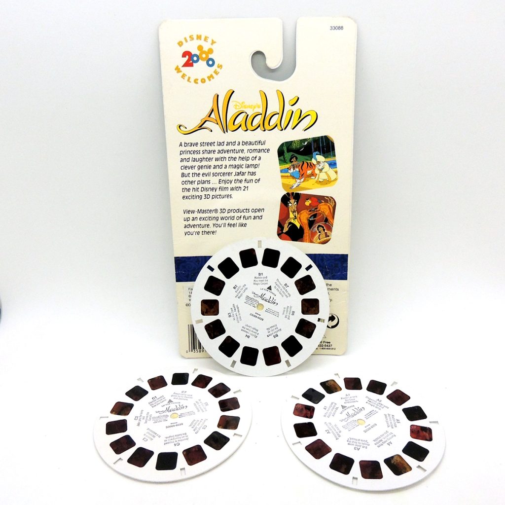 View Master 3D Aladdin Disney Fisher Price Mattel 90s - Madtoyz