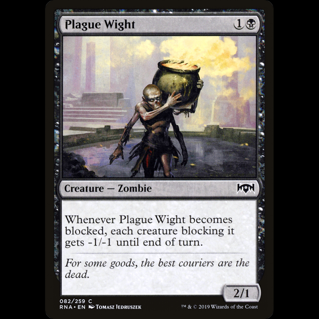 MTG Tumulario contagioso (Plague Wight) Ravnica Allegiance rna#82 - Madtoyz