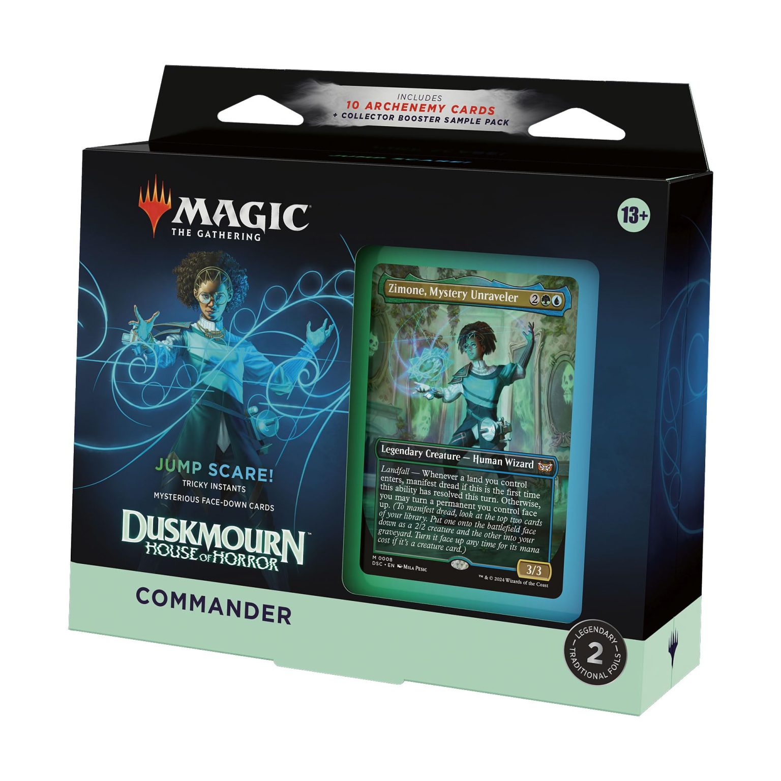 MTG Duskmourn Jump Scare! Deck Commander - Madtoyz